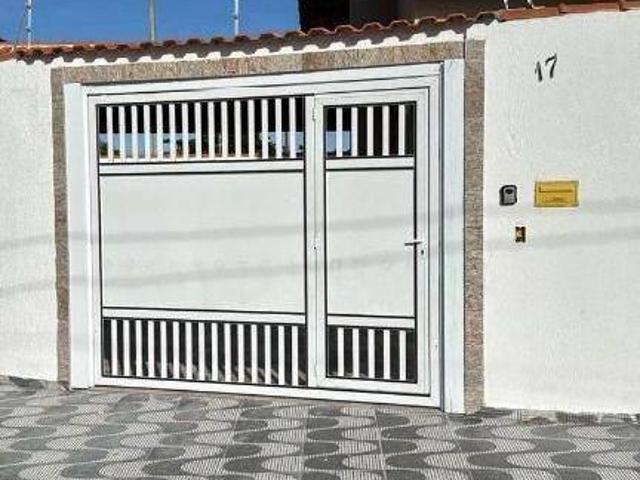Casa Nova com 2 dormitórios à venda, 75 m² por R$ 389.000 Balneário Jardim de Itanhaém F/Grandesp