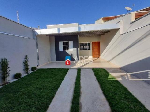 Casa NOVA com 2 dormitórios à venda, 92 m² por R$ 419.990 Jardim Das Orquídeas Americana/SP