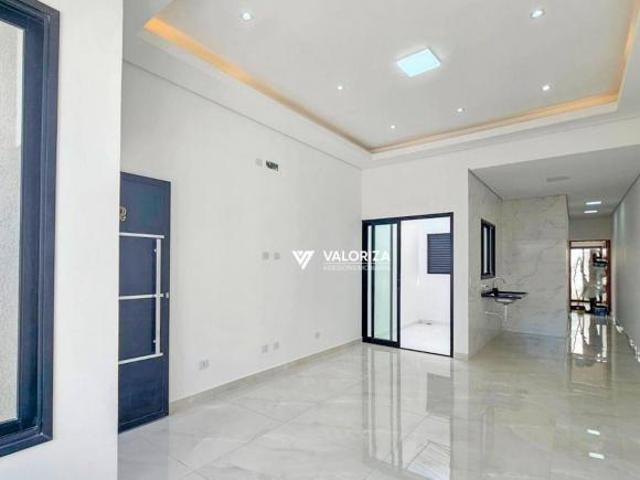 Casa nova com 2 dormitórios, sendo uma suíte à venda, por R$ 295.000 Parque Santa Cristina Soroc