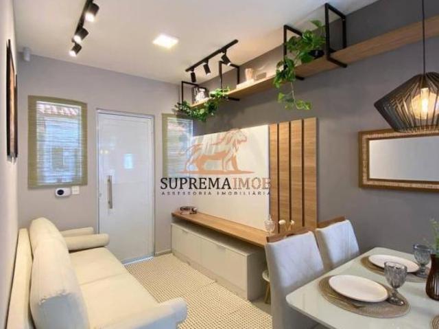 Casa nova com 2 quartos á venda, Villagio Aquarela R$ 275.000,00