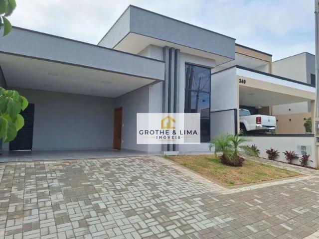 Casa nova com 3 dormitórios, 1 suíte à venda, 130 m² Condominio Residencial Malibu Caçapava/SP