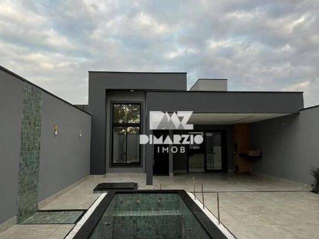Casa Nova com 3 dormitórios à venda, 106 m² por R$ 950.000 Terra Azul Santa Bárbara D&apos Oeste/SP
