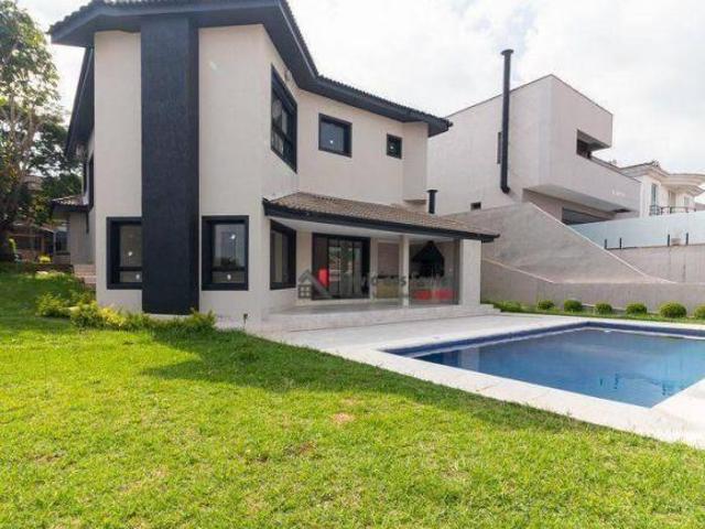 Casa nova com 3 dormitórios à venda, 316 m² por R$ 4.780.000 Alphaville Santana de Parnaíba/SP