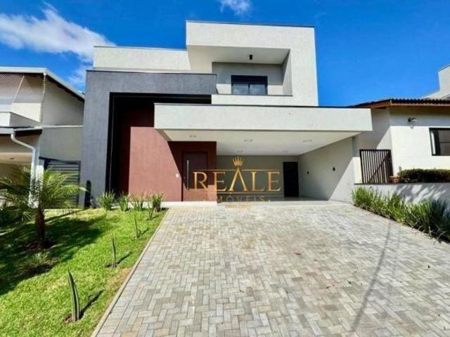Casa nova com 3 suítes à venda, 250 m² por R$ 2.280.000 Condomínio Jardim das Palmeiras Vinhedo/