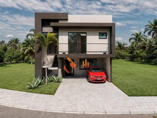 Casa Nova com 3 Quartos 1 Suíte, 160m² à venda no Bairro Costeira em São José dos Pinhais/PR