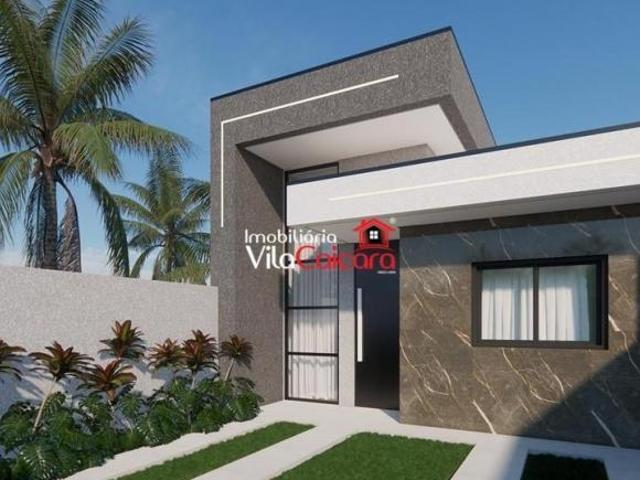 Casa nova com 3 quartos e piscina à venda