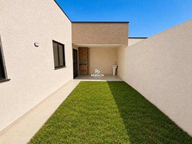 Casa Nova com 3 quartos em Terreno individual no Bairro Santo Antônio