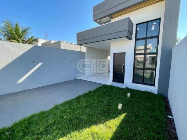 Casa Nova com 3 Quartos, Suíte e Área Gourmet no Santa Cruz