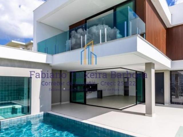 Casa Nova com 4 suítes, piscina, área gourmet no Condominio Granville em Juiz de Fora MG à venda p