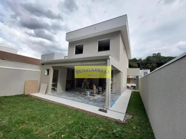 Casa Nova à venda 3 Suites, 4 Vagas Fino Acabamento Condominio Vila Verde, Bairro Gramadão, Jundiaí