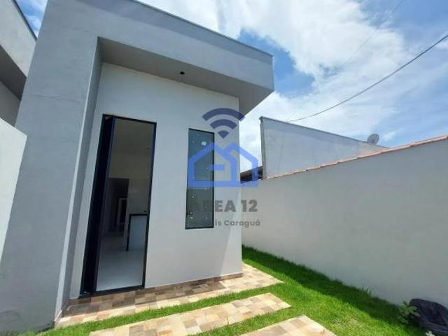 Casa nova á venda, bairro Golfinhos, Caraguatatuba