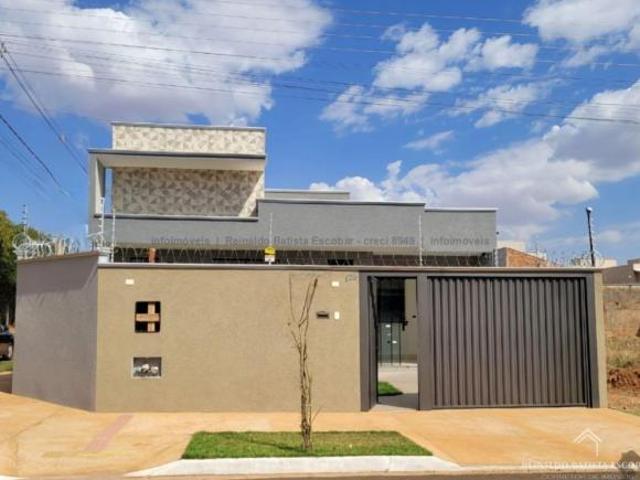 Casa Nova à venda Bairro Guanandi II próximo ao Parque Airton Senna