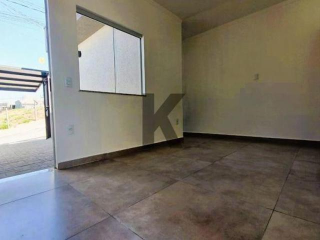 Casa nova a venda com 3 dormitórios sendo uma suíte no Parque Real
