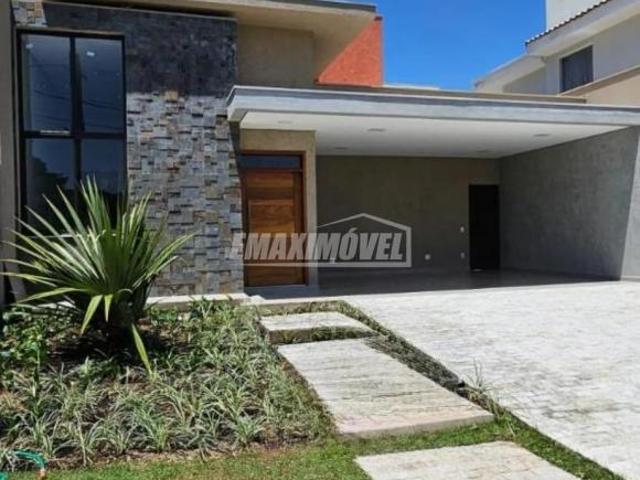 Casa Nova á venda com 3 Quartos sendo 3 suítes no Condomínio Gramados de Sorocaba SP