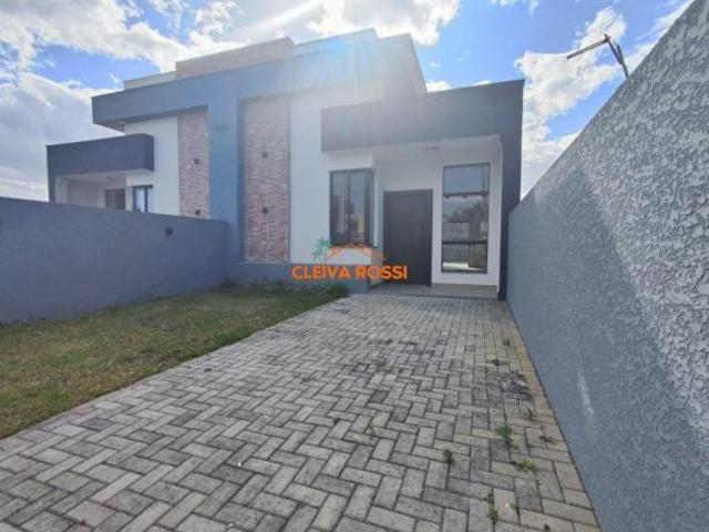 Casa Nova á Venda Com 03 Dormitórios matinhos