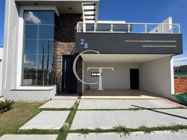Casa nova à venda com 4 suítes e Piscina, no Condomínio Evidências Viva com liberdade, conforto e la