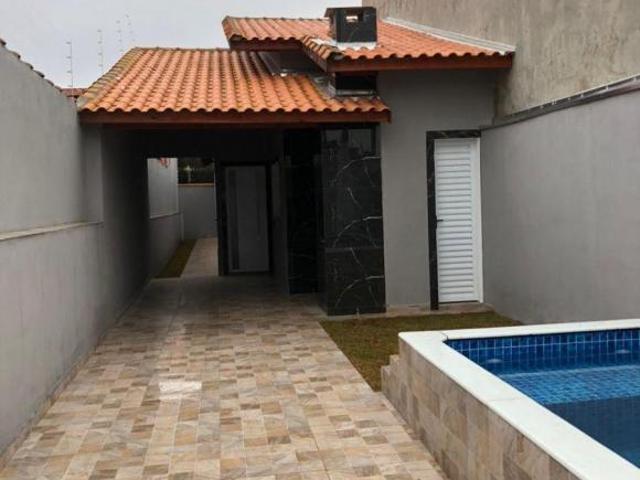 CASA NOVA Á VENDA COM PISCINA, SUÍTE E CHURRASQUEIRA NO CAMPOS ELÍSEOS EM ITANHAÉM!