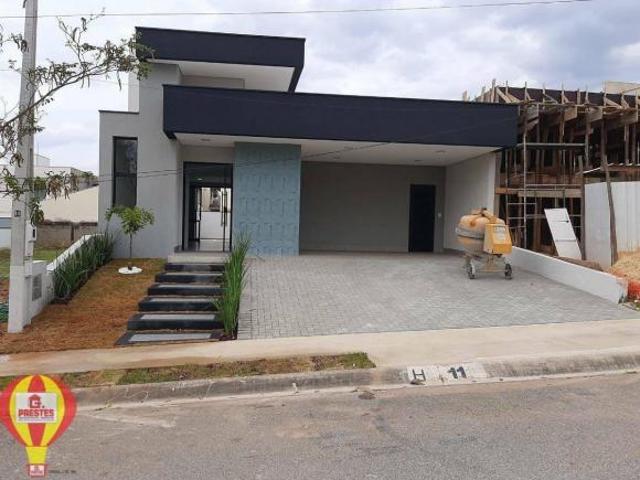 Casa nova á venda Condomínio Campos do Conde