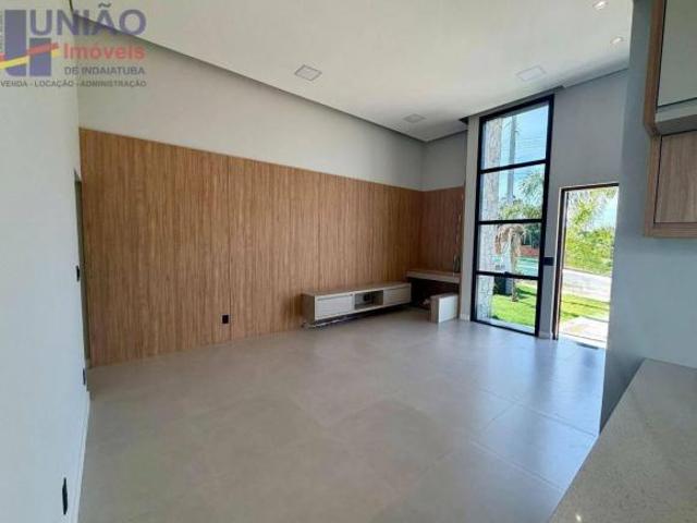 Casa Nova a Venda em Condomínio Fechado em Indaiatuba/SP