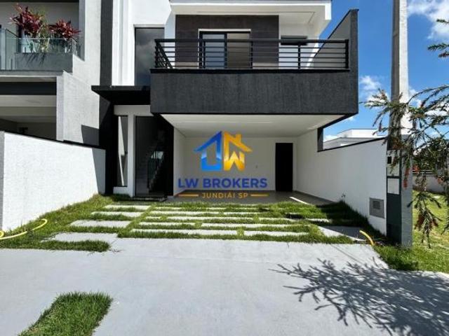 Casa nova à venda em condomínio fechado, Reserva da Mata, em Jundiaí/SP