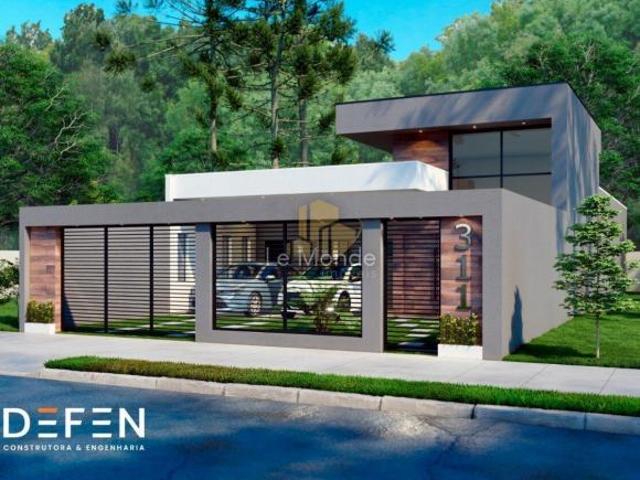 Casa nova à venda em São José dos Pinhais com 3 qu