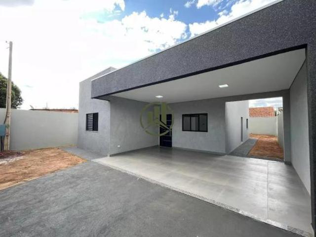 CASA NOVA À VENDA | JARDIM MARISTELA | TERRENO INTEIRO E ACABAMENTO DE ALTO PADRÃO