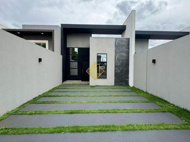 Casa nova a venda no Universitário com 1 suíte + 2 quartos
