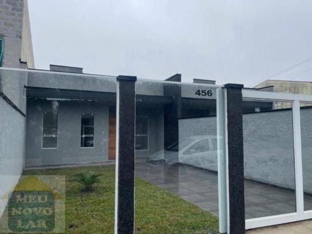 Casa nova à venda no Bairro Veneza – Fazenda Rio Grande/PR