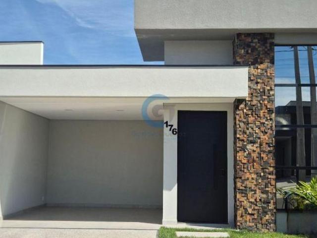 Casa Nova à Venda no Park Gran Reserve – Indaiatuba/SP