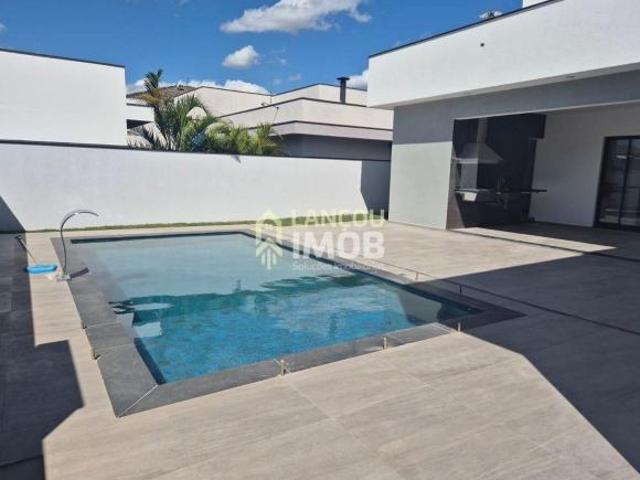 Casa Nova Alto Padrão 260m² com 3 Suítes e Lazer Privativo no Ibi Aram II Itupeva