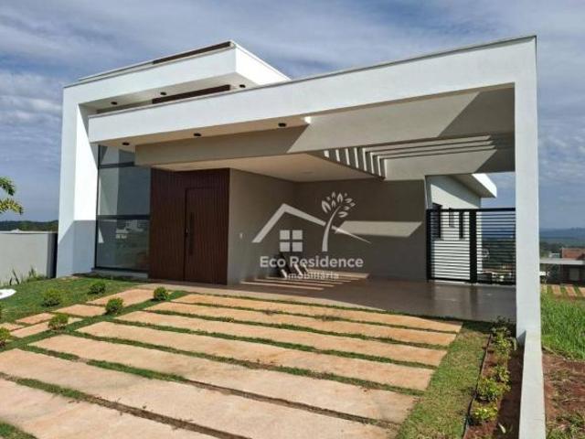 Casa Nova Alto Padrão com 3 dormitórios à venda, 197 m² por R$ 1.390.000 Ninho Verde II Pardinho