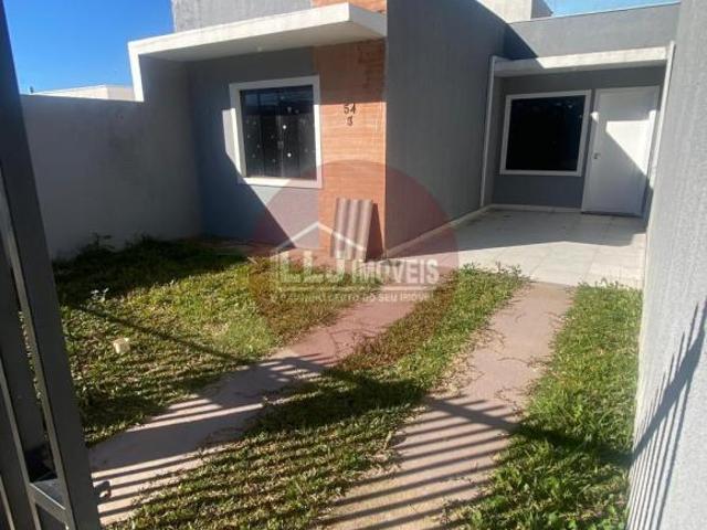 Casa nova Atuba 03 quartos, frente para a rua,de R$ 400 mil aceita financiamento