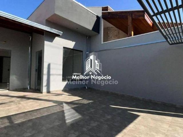 Casa nova de 2 Dormitórios sendo uma suíte no Jardim Boer em Americana/sp
