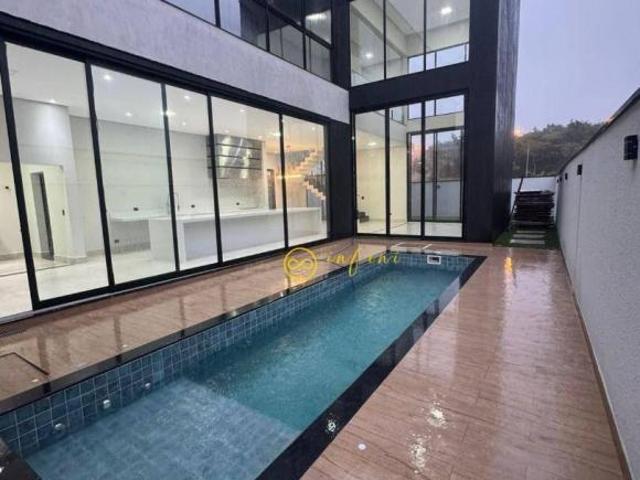 Casa Nova de Condomínio com 3 Quartos à venda, 350 m² por R$ 2.990.000 Condomínio Alphaville Caste