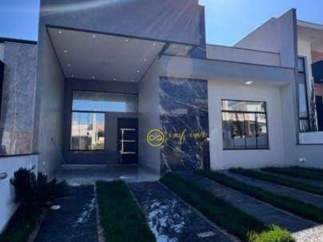 Casa Nova de Condomínio com 3 Quartos, sendo 1 Suíte à venda, 108 m² por R$ 650.000 Condomínio Res