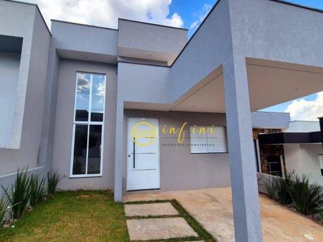 Casa Nova de Condomínio com 3 Quartos, sendo 1 Suíte à venda, 115 m² por R$ 699.000 Condomínio H
