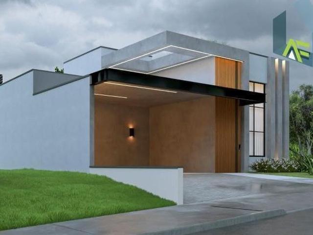 Casa Nova de alto padrão, com excelente acabamento e localização! Condomínio Terras de Gênova! ESTU