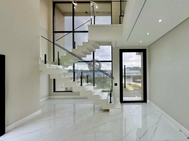 Casa nova de alto padrão à venda no condomínio Quinta de São Fernando, Granja Viana, 4 suítes, 4 va