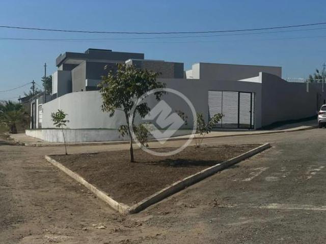 CASA NOVA DE ESQUINA TROPICAL VILLE R$680.000,00 3 QUARTOS, SENDO 1 SUÍTE, SALA, COZINHA INTEGRA