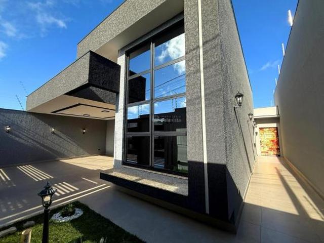 CASA NOVA DE ÓTIMO PADRÃO À VENDA NO JARDIM BRASIL EM ARAPONGAS