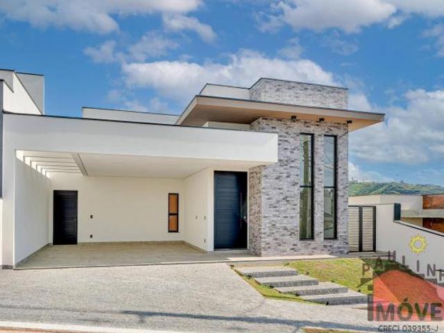 Casa Nova e Térrea com 3 Suítes no Condomínio Dolce Vita em Itatiba