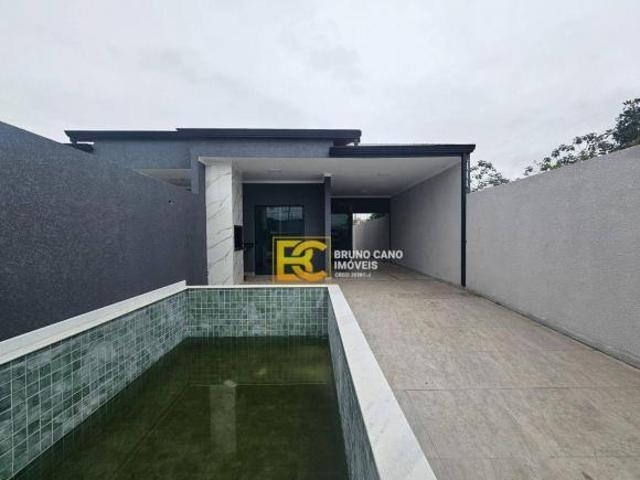 Casa nova e moderna á venda Estância dos Eucaliptos Peruíbe/SP