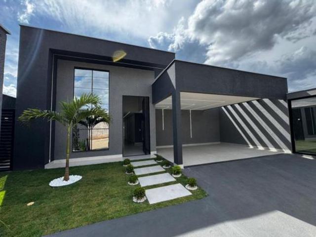 CASA NOVA E MODERNA COM 3 QUARTOS EM PONTE ALTA