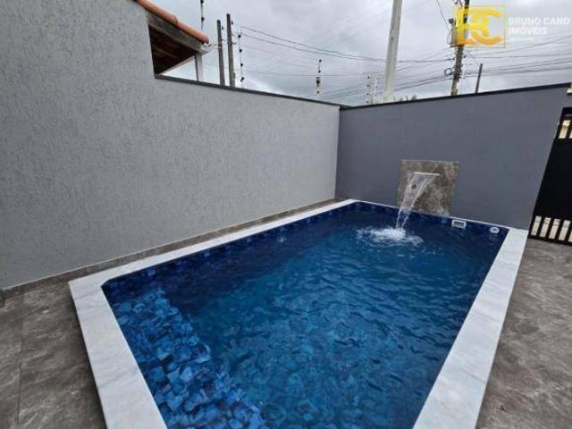 casa nova e moderna com piscina a venda Peruíbe/SP