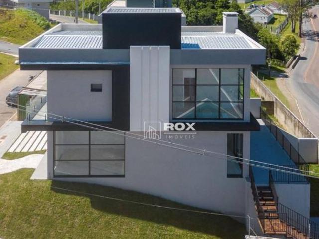 Casa nova em condomínio com 3 suítes à venda, região de Santa Felicidade Curitiba PR