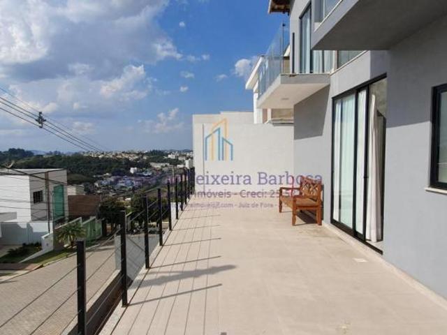 Casa Nova em Condominio Fechado com 3/4, área gourmet por apenas R$ 899.000, Bairro São Pedro Juiz