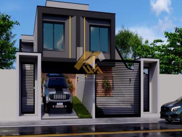 Casa Nova em Ótima Localização em César de Souza: 2 Dormitórios e 2 Vagas de Garagem WA Imóveis