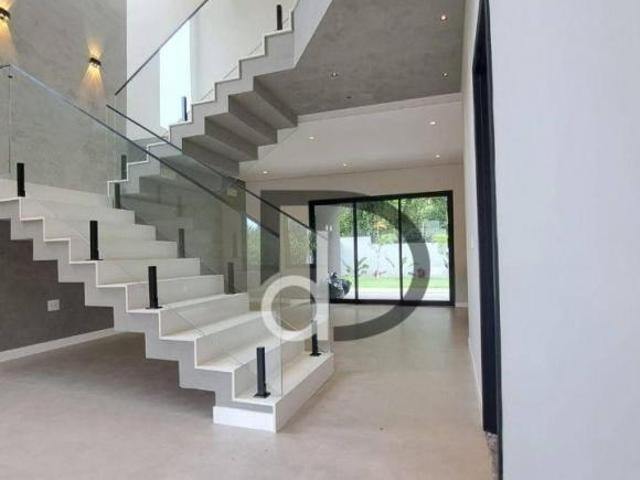 Casa Nova:Elegante e Prático Sobrado com 219m²  no Bosque da Mata, Valinhos