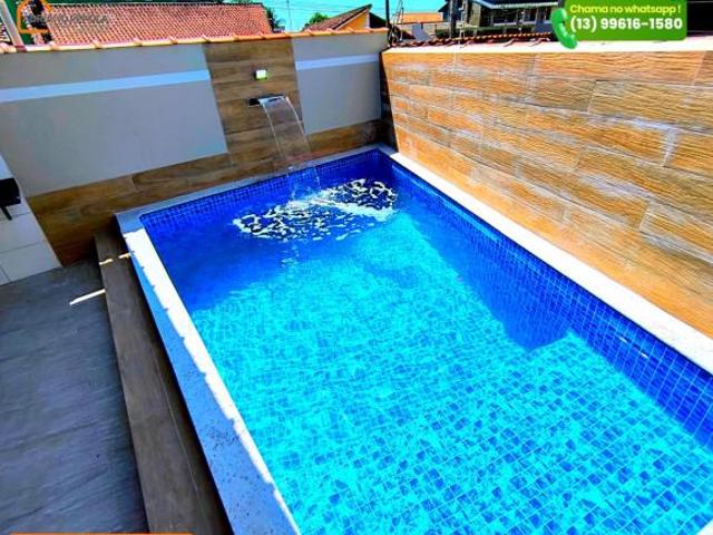 Casa nova lado praia Com piscina