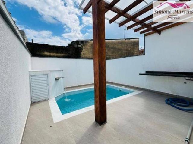 CASA NOVA LADO PRAIA COM PISCINA NA CIDADE DE ITANHAEM